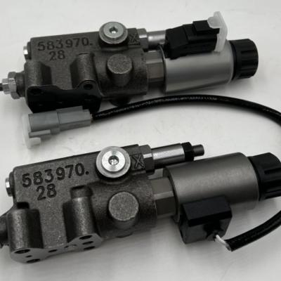 China STAR ZEBRA 2590907 Fan Pump Solenoid Valve for CAT E345D E330D E336D C9 C13 Engine 24V for sale