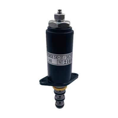 China STAR ZEBRA Hydraulic Pump Solenoid Valve KDRDE5K-31 30C50-140 for Kobelco SK200-8 SY215C-9 for sale
