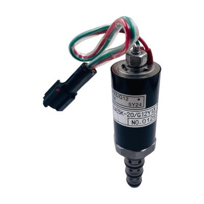China STAR ZEBRA SKX5/G12 Solenoid Valve 204 5Y24 KWE5K-20 G12Y13 for Excavator Spare Parts for sale