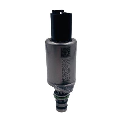 China STAR ZEBRA 24V Solenoid Valve for SANY SY215 SY235 SY335 Excavator Hydraulic Pump for sale