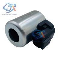 China STAR ZEBRA C19B-01400E13A Solenoid Valve Coil 27866600 14V Excavator Parts for sale