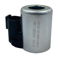China STAR ZEBRA C19B-01400E13A Solenoid Valve Coil 27866600 14V Excavator Parts for sale