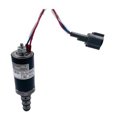 China STAR ZEBRA Rotary Brake Solenoid Valve KWE5K-G24D05 24V DC for Kato HD820 1430 Excavator for sale