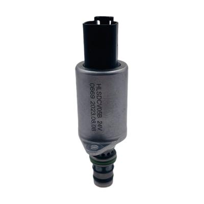 China STAR ZEBRA Excavator Solenoid Valve HLSDCV05B 24V Hydraulic Spare Parts for sale