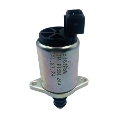 China STAR ZEBRA TM61301 Hydraulic Solenoid Valve Proportional 3767650 for Excavator 24V for sale