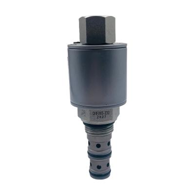 China STAR ZEBRA CAT DHF08S-232 SV08-3 Hydraulic Threaded Cartridge Valve Two Position Three Way Solenoid Directional Valve for sale