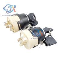 China STAR ZEBRA Ignition Switch 70180184 9 Pin 2 Keys for 3CX 4CX LV60 B110B Excavator Loader for sale