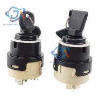 China STAR ZEBRA Ignition Switch 70180184 9 Pin 2 Keys for 3CX 4CX LV60 B110B Excavator Loader for sale