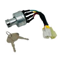 China STAR ZEBRA Ignition Switch for SDLG Excavators 60 65 75 85 135 210 235 300 12V 24V for sale