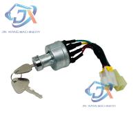 China STAR ZEBRA Ignition Switch for SDLG Excavators 60 65 75 85 135 210 235 300 12V 24V for sale