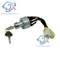 China STAR ZEBRA Ignition Switch for SDLG Excavators 60 65 75 85 135 210 235 300 12V 24V for sale