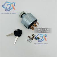 China STAR ZEBRA Excavator Ignition Switch for Liugong LG406C LG907 LG908 LG915 LG922 24V Starting Switch for sale