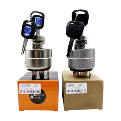 China STAR ZEBRA A1-3105 Ignition Switch for XCMG XE60-260 Excavator Cab Door Lock for sale