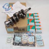 China STAR ZEBRA D782 Engine Crankshaft Thrust Plate Piston Ring Set 16805-23012 for Kubota U08 10 15 17 Excavator for sale