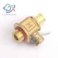 China STAR ZEBRA Excavator Engine Oil Bottom Drain Cover Valve Switch Plug 20mm for sale