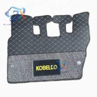 China STAR ZEBRA Rubber Cab Floor Mat for Komatsu PC200-7 PC200 PC220 Excavator Heavy Duty Anti Slip for sale