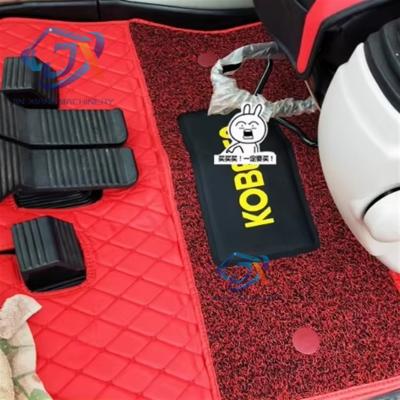 China STAR ZEBRA Rubber Cab Floor Mat for Komatsu PC200-7 PC200 PC220 Excavator Heavy Duty Anti Slip for sale