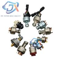 China STAR ZEBRA Excavator Ignition Switch 9G7641 7Y3918 3E-0156 24V Heavy Duty Starter Switch for sale