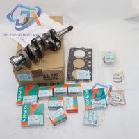 China STAR ZEBRA D782 Engine Crankshaft Thrust Plate Piston Ring Set for Kubota U08 10 15 17 Excavator for sale