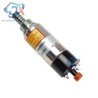 China STAR ZEBRA 125-5771 125-5772 12V 24V Fuel Shutdown Solenoid for Excavator E320B E325B for sale