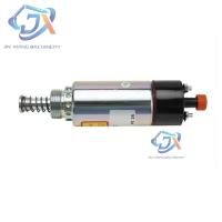China STAR ZEBRA 125-5771 125-5772 12V 24V Fuel Shutdown Solenoid for Excavator E320B E325B for sale