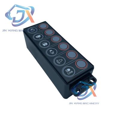 China STAR ZEBRA Excavator Wiper Control Switch 21Q6-30601 for R215-9 R225LC-9 R200LC-9 for sale