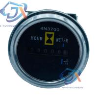 China STAR ZEBRA Excavator Hour Meter 4N3700 Compatible with CAT 215 245 3208 3304 12V for sale