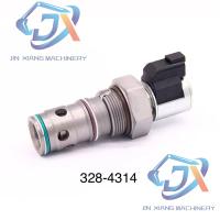 China Excavator Safety Lock Solenoid Valve 328-4314 24V for C7 E950H E962K E966 E980 E621 for sale
