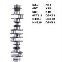 China Forged Steel Crankshaft for Excavator Engine NT855 NH220 N14 X15 K19 K38 3608833 for sale