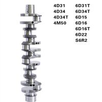 China Crankshaft for Excavator Engine 4D31 4D34 4D34T 4M50 6D31T 6D34T ME012350 ME013668 for sale