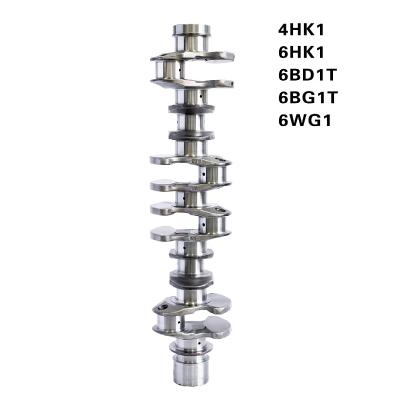 China Forged Steel Crankshaft 8-98029270-5 for Excavator Engine 4HK1 6HK1 6BD1T 6BG1T 4BG1 4LE2 for sale