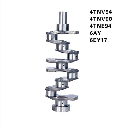 China Forged Crankshaft for Excavator Engine 4TNV94 4TNV98 4TNE94 6AY 6EY 12AY 129902-21000 for sale