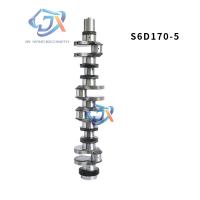 China FCF DCT Engine Crankshaft 6245-31-1100 for Komatsu Dump Truck HD465-7E0 Excavator PC1250-8 S6D140-5 SAA6D170E-5 for sale