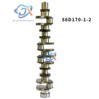 China FCF DCT Crankshaft 6162-33-1201 6162-33-12020 for Komatsu 6D170-1 6D170-2 Engine Excavator for sale