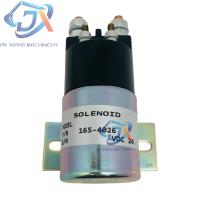 China STAR ZEBRA 165-4026 24V Fuel Shut Off Solenoid for Caterpillar E312C E320C E320B for sale
