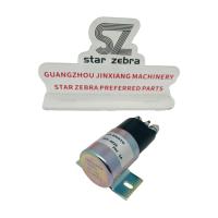 China STAR ZEBRA 165-4026 24V Fuel Shut Off Solenoid for Caterpillar E312C E320C E320B for sale