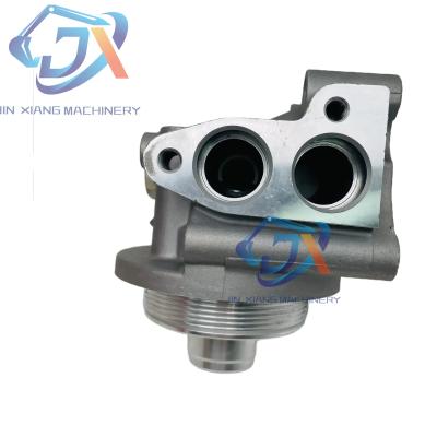 China Komatsu PC400-7 Excavator 6D125 Diesel Fuel Filter Housing 6217-51-5112 Oil Filter Head for sale