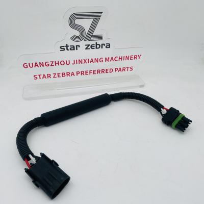 China Hyundai Excavator Solenoid Valve Flameout Protection Wire W-06-00485 for R215-7 R225-7 S6K for sale