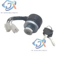 China Yanmar Excavator Ignition Switch 172B11-17100 with Keys for 30-6 55 Models for sale