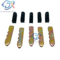 China Doosan DH55 18s Bucket Tooth Pins with Iron Sheet and Rubber for Excavator for sale
