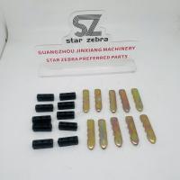 China Doosan DH55 18s Bucket Tooth Pins with Iron Sheet and Rubber for Excavator for sale