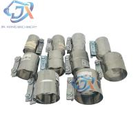 China Heavy Duty Muffler Clamps Exhaust Pipe Clips for Cat Hitachi Kobelco Doosan Daewoo Hyundai Sumitomo Excavator Parts 50mm 60mm for sale