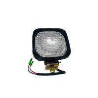 China LED Small Light 12V 24V for Excavator Spare Part Plastic Round Construction Machinery Light for sale
