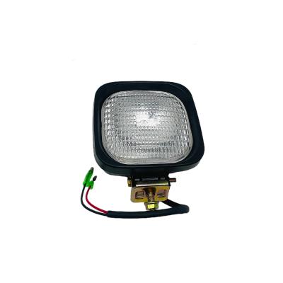 China LED Small Light 12V 24V for Excavator Spare Part Plastic Round Construction Machinery Light for sale