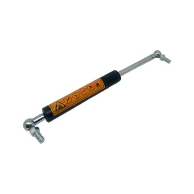 China Lovol 60 65 80-7 Excavator Rear Cover Sunroof Handle Gas Spring Engine Hood Support Rod 200mm for sale