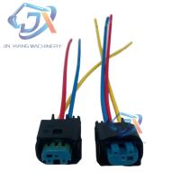 China Excavator High Pressure Sensor 6E Low Pressure Plug High Temperature Resistant for SK200 230 350-6-8 Super 8 for sale