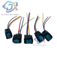 China Excavator High Pressure Sensor 6E Low Pressure Plug High Temperature Resistant for SK200 230 350-6-8 Super 8 for sale