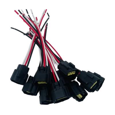 China Excavator SK200-8 Super 8 Hydraulic Pump Solenoid Valve Sensor Plug High-Temp Wire 210 260 350 for sale