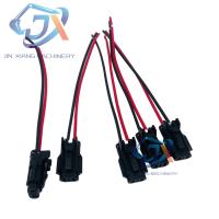 China Sumitomo Excavator Solenoid Valve Plug 120 210 240 260 350 A3 A5 Speed Water Temperature Pilot for sale