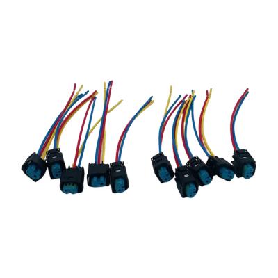 China Excavator Headlight Plug 12V 24V Docking Connector for Sany LiuGong Hyundai Doosan Daewoo for sale